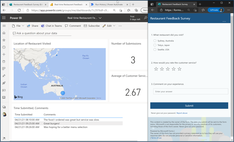 Tutorial: Create your first Power BI real-time dashboard – Rishona Elijah
