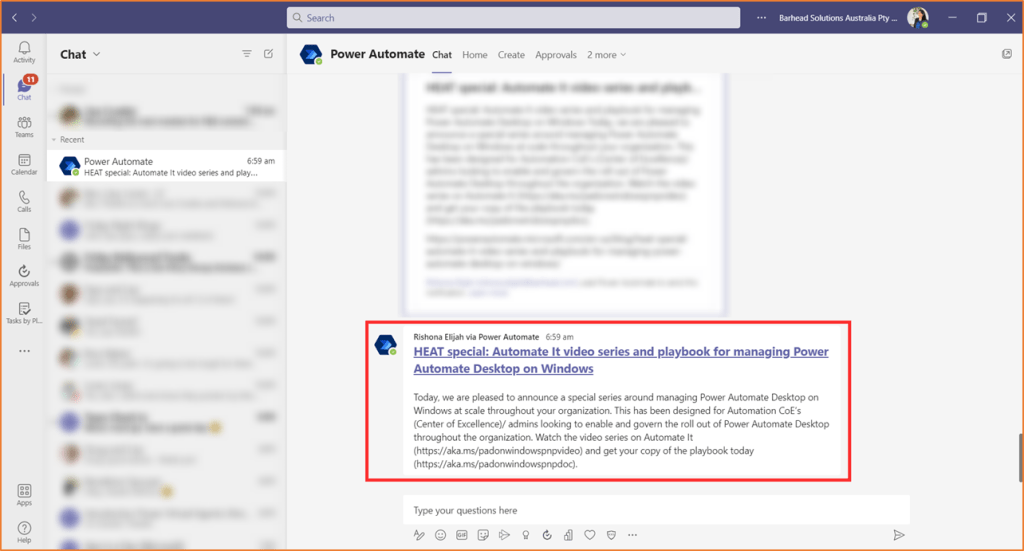 Use Power Automate to get updates on latest Power Platform features ...