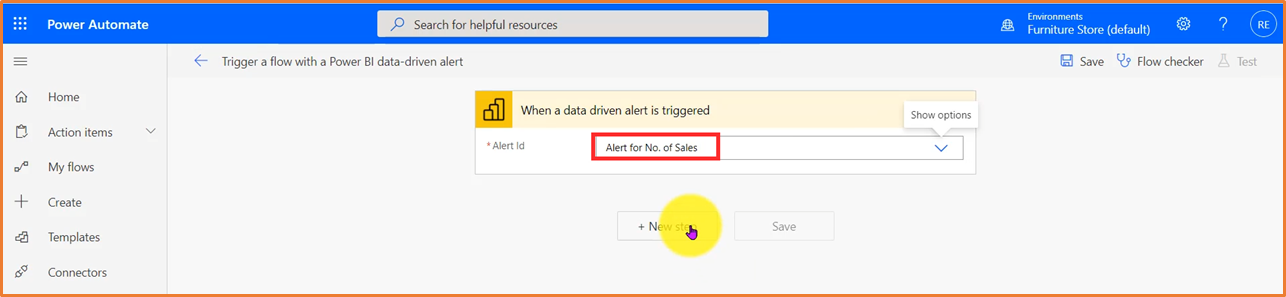 Trigger workflows from Power BI data alerts – Rishona Elijah