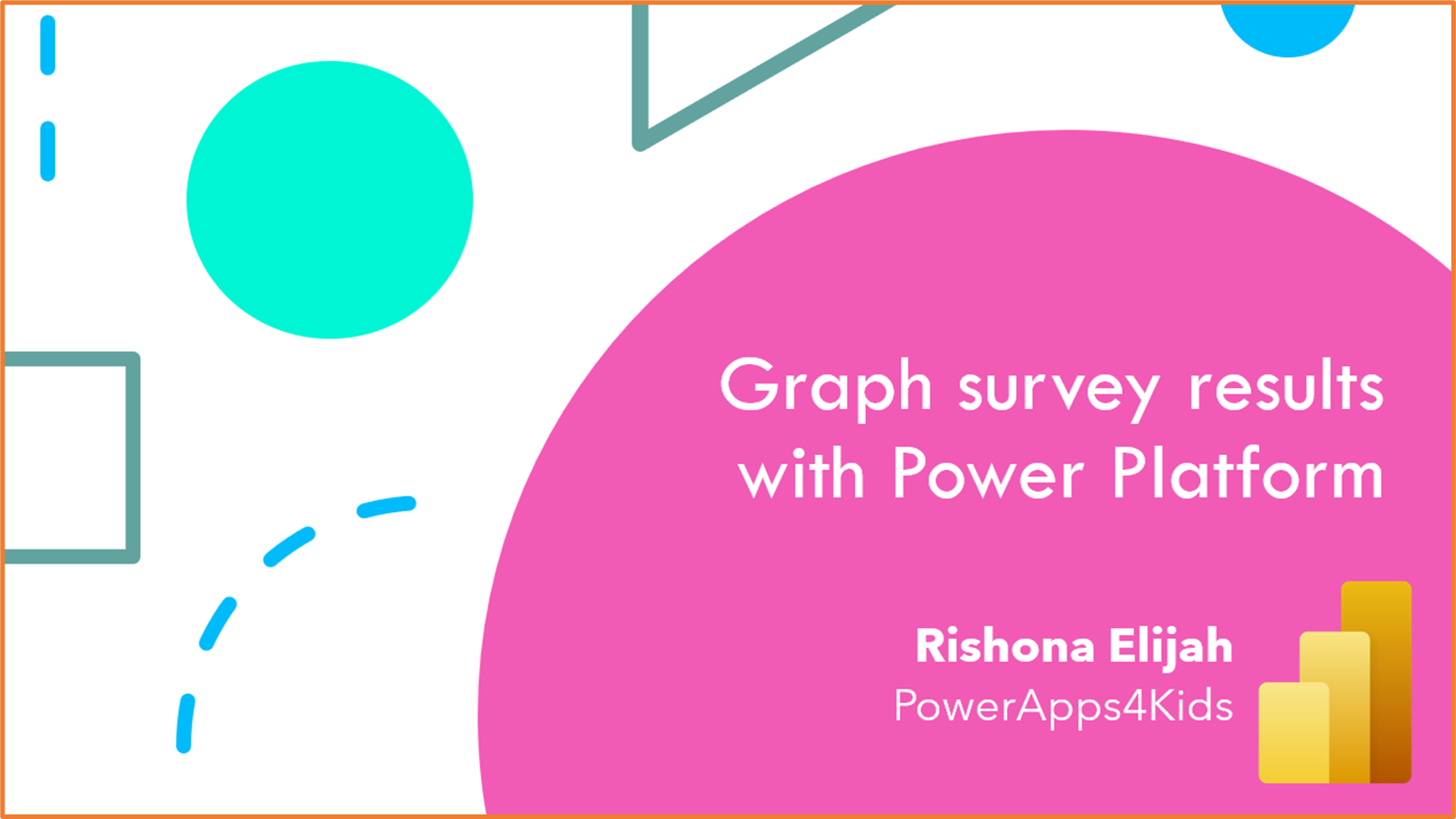 Tutorial: Graph survey results with Power Platform (PowerApps4Kids ...