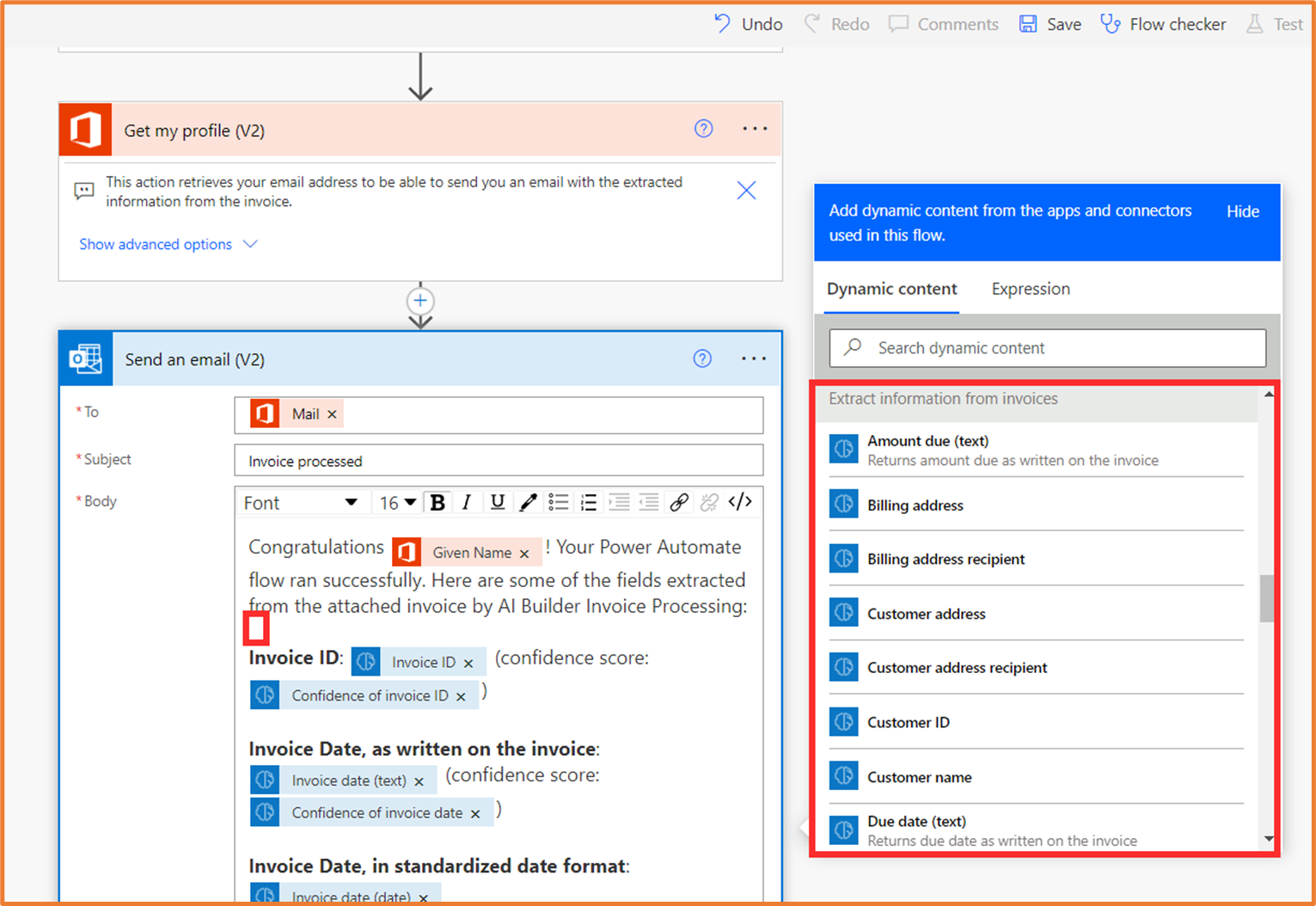 Instantly extract information from an invoice – Rishona Elijah