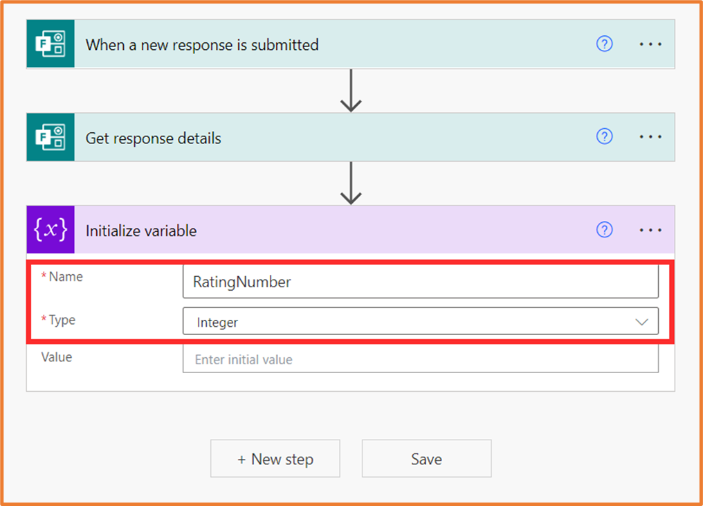 Power Automate conditions based on a rating response in Microsoft Forms ...