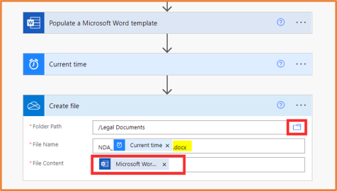 Generate documents with information collected from Microsoft Forms ...