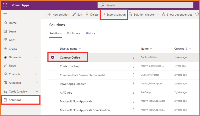 How to export and import your solutions (such as saving what you’ve ...
