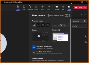 Use collaborative annotations in Microsoft Teams Meetings – Rishona Elijah