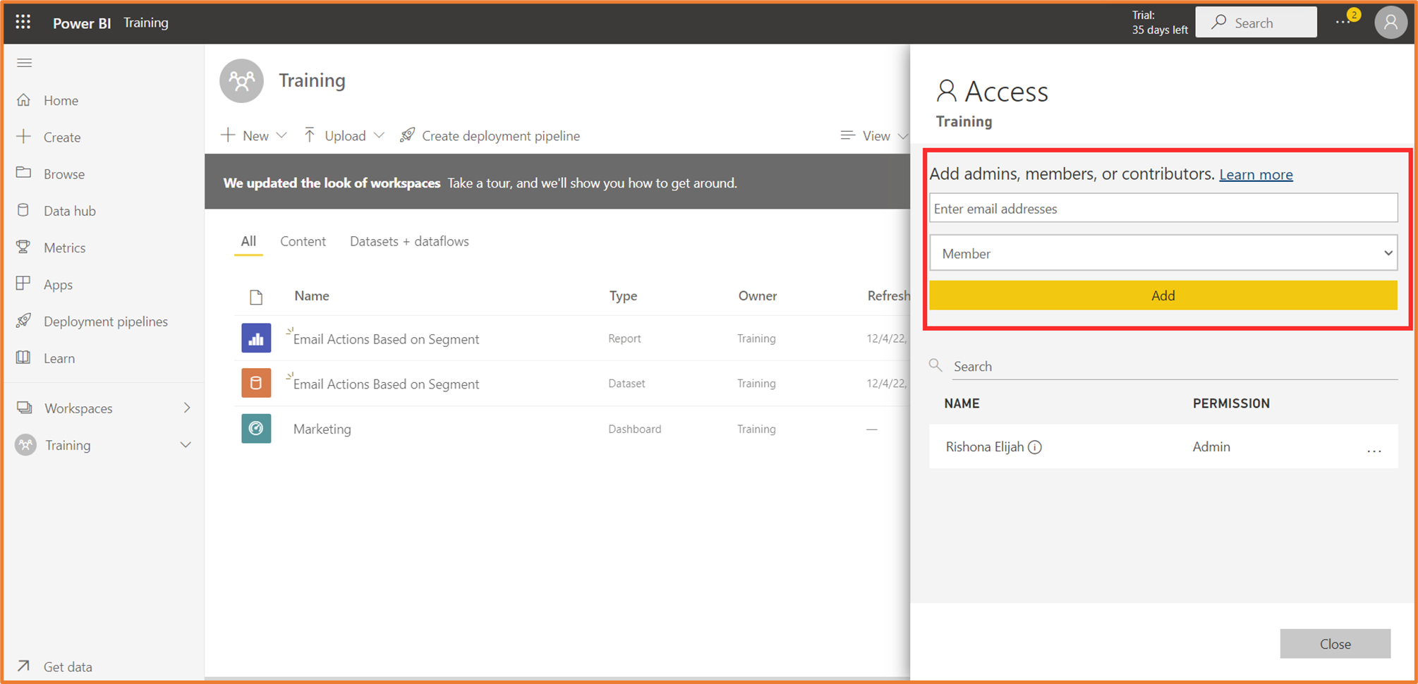 Add Power BI tiles in a Power App (canvas app) – Rishona Elijah