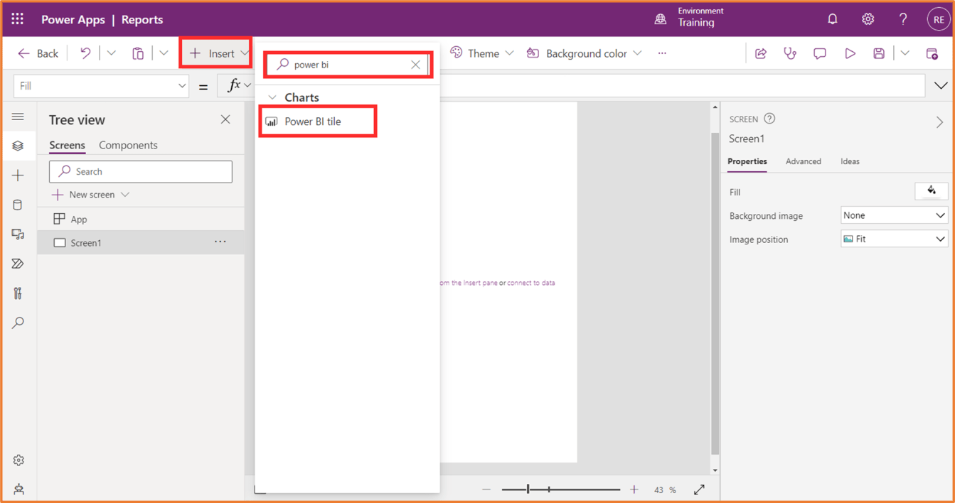 Add Power BI tiles in a Power App (canvas app) – Rishona Elijah
