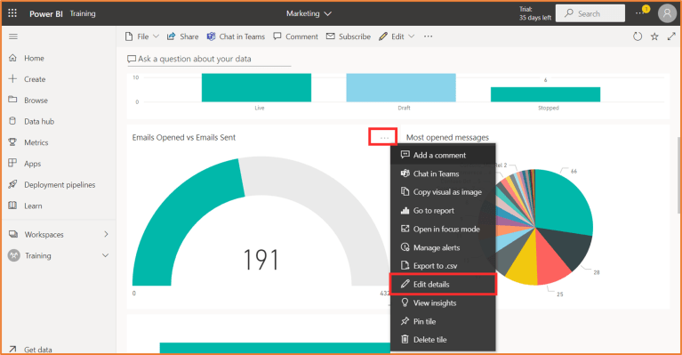 Add Power BI tiles in a Power App (canvas app) – Rishona Elijah