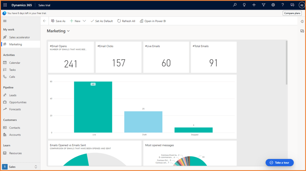 Add Power BI report or dashboard in a Power App (model-driven app ...