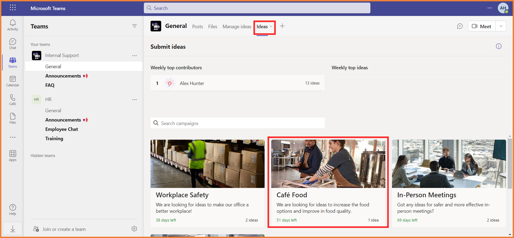 Get started with the Employee Ideas app in Microsoft Teams – Rishona Elijah