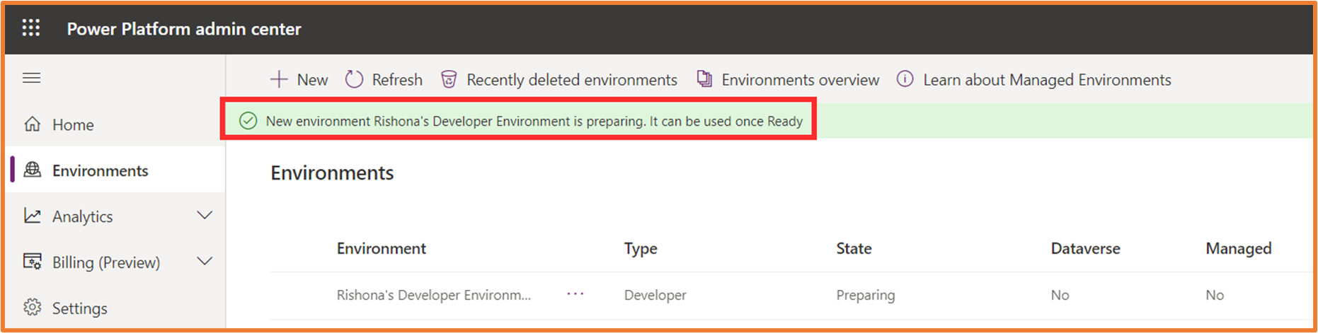 Create a free developer environment for Power Platform – Rishona Elijah