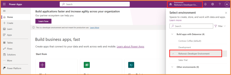 Create a free developer environment for Power Platform – Rishona Elijah