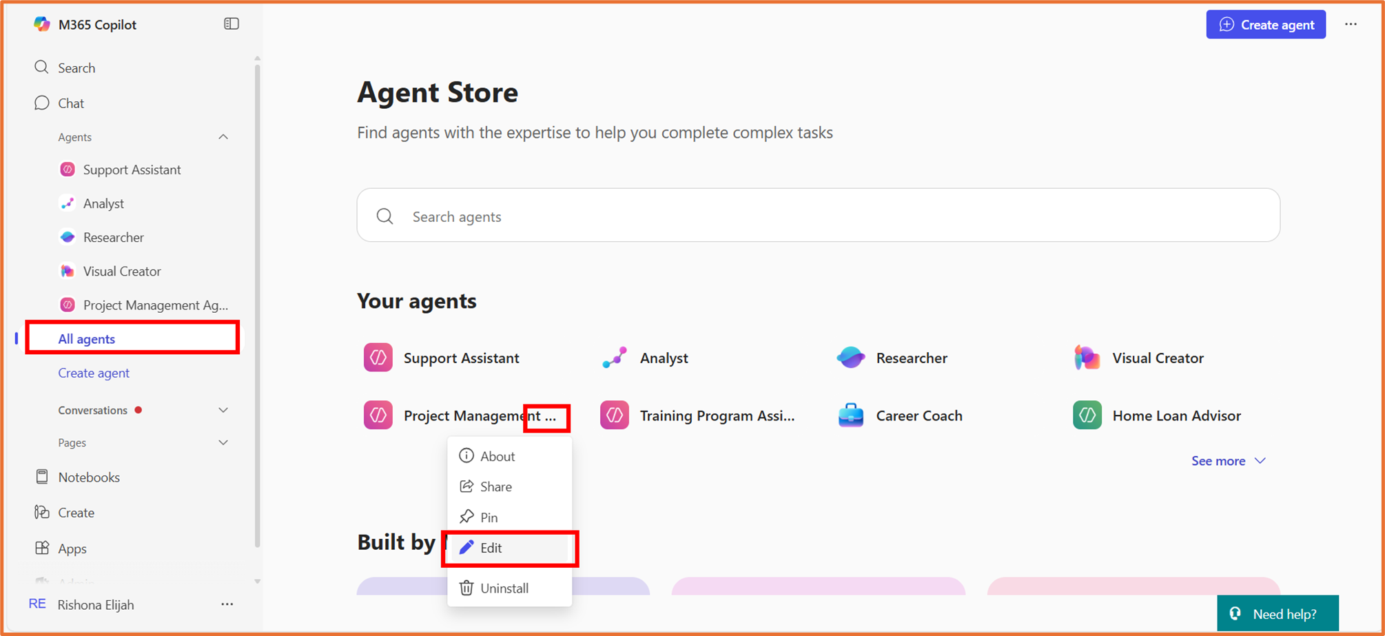 Build a no-code agent in Copilot Chat – Rishona Elijah