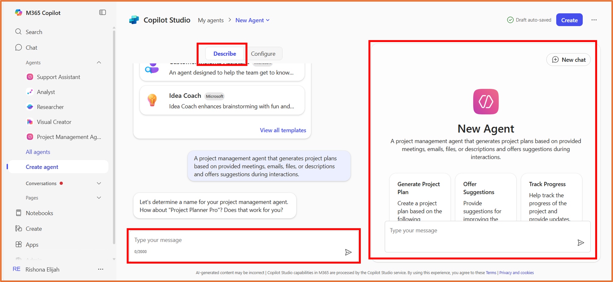 Build a no-code agent in Copilot Chat – Rishona Elijah