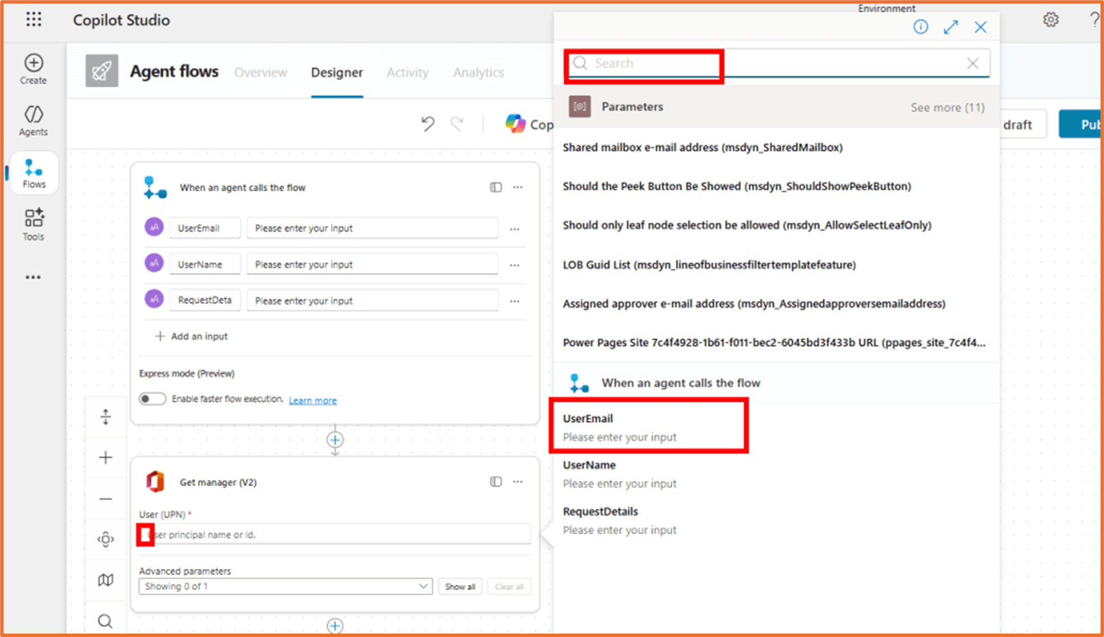 Copilot Studio: Build an agent flow that sends an approval request to ...