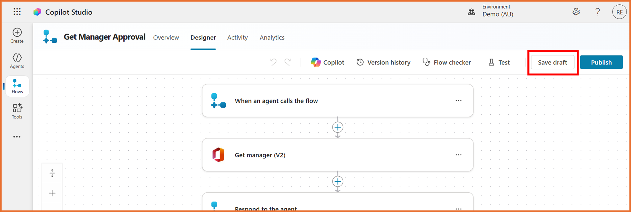Using the Copilot Studio agent flow designer: Tips and tricks for ...