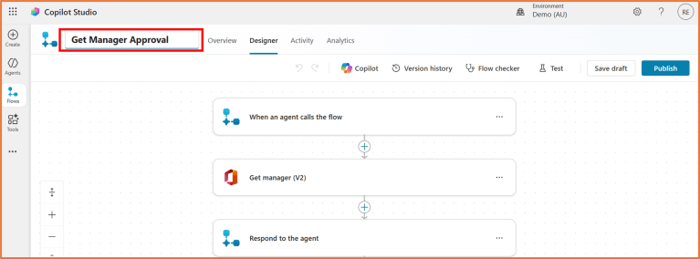 Using the Copilot Studio agent flow designer: Tips and tricks for ...