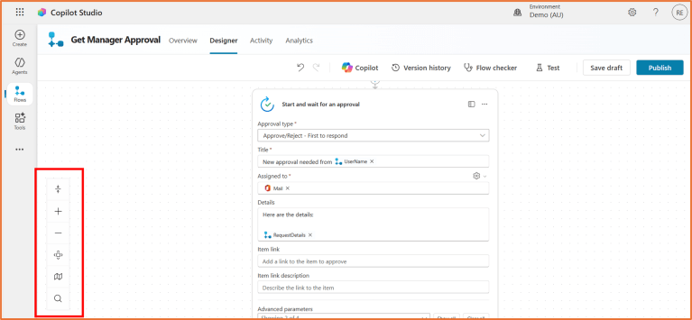 Using the Copilot Studio agent flow designer: Tips and tricks for ...