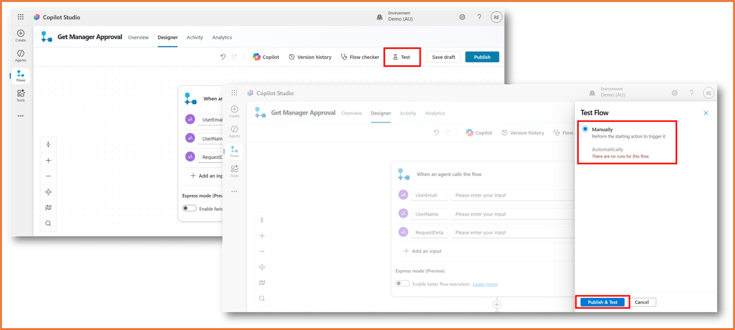 Using the Copilot Studio agent flow designer: Tips and tricks for ...