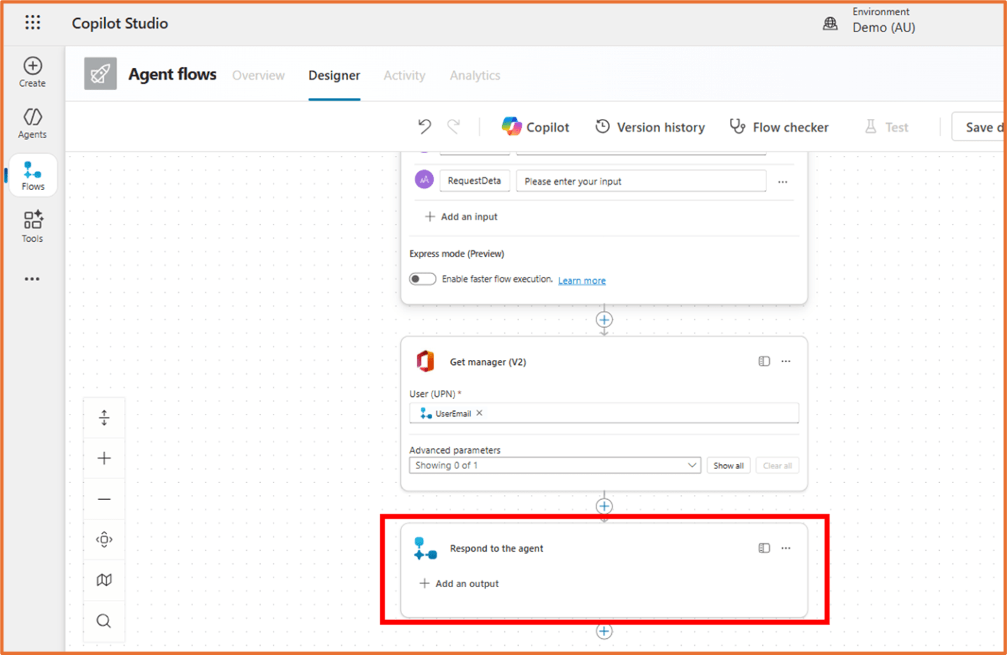Copilot Studio: Build an agent flow that sends an approval request to ...