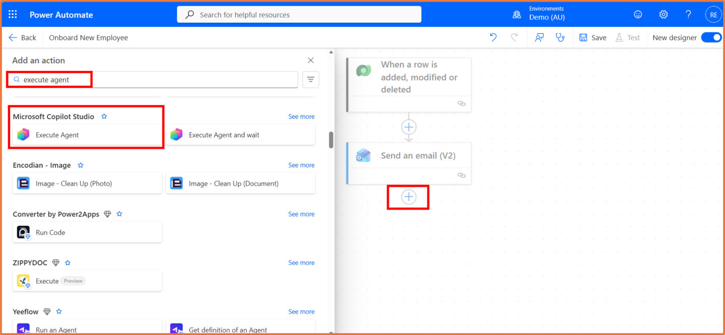 Copilot Studio/Power Automate: Call an agent to run during a flow ...