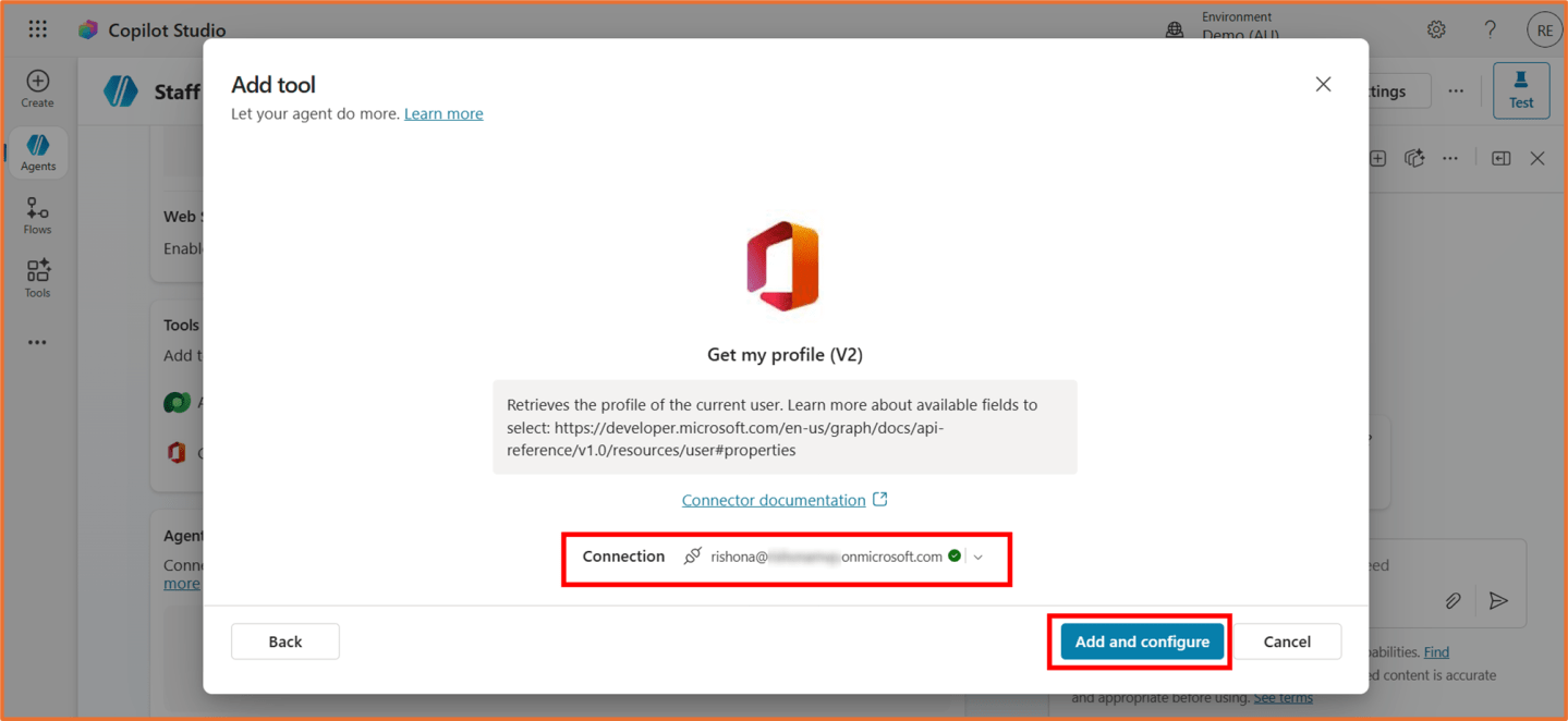 Copilot Studio: Obtain details of the user talking to agent (via Office ...